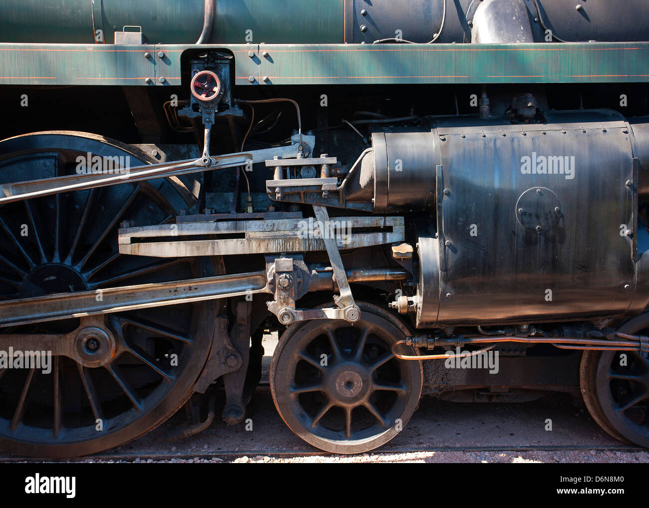 Nostalgic steam trains on the Watercress Line in Hampshire Stock Photo ...