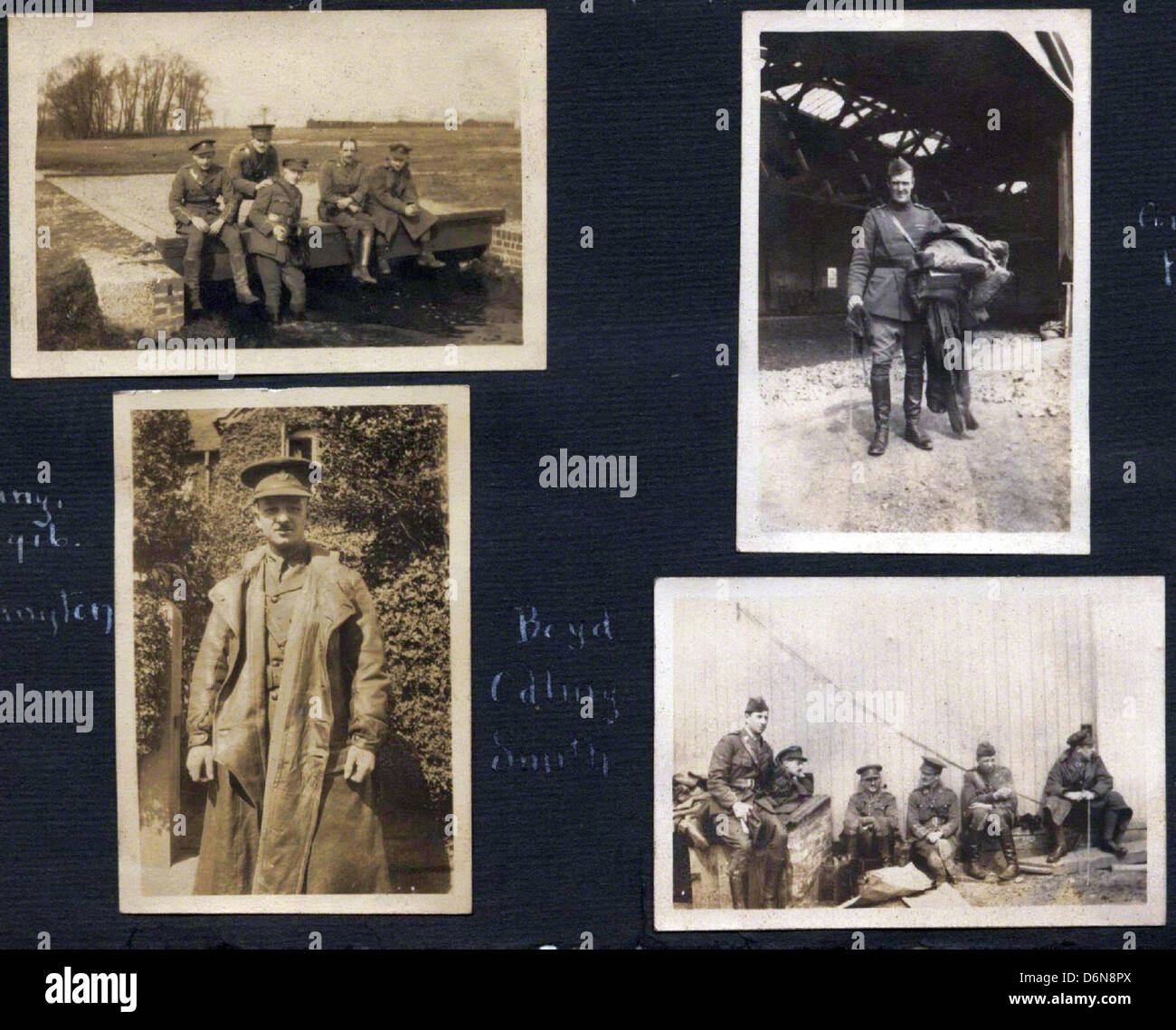 World War One Scrapbook Stock Photo - Alamy