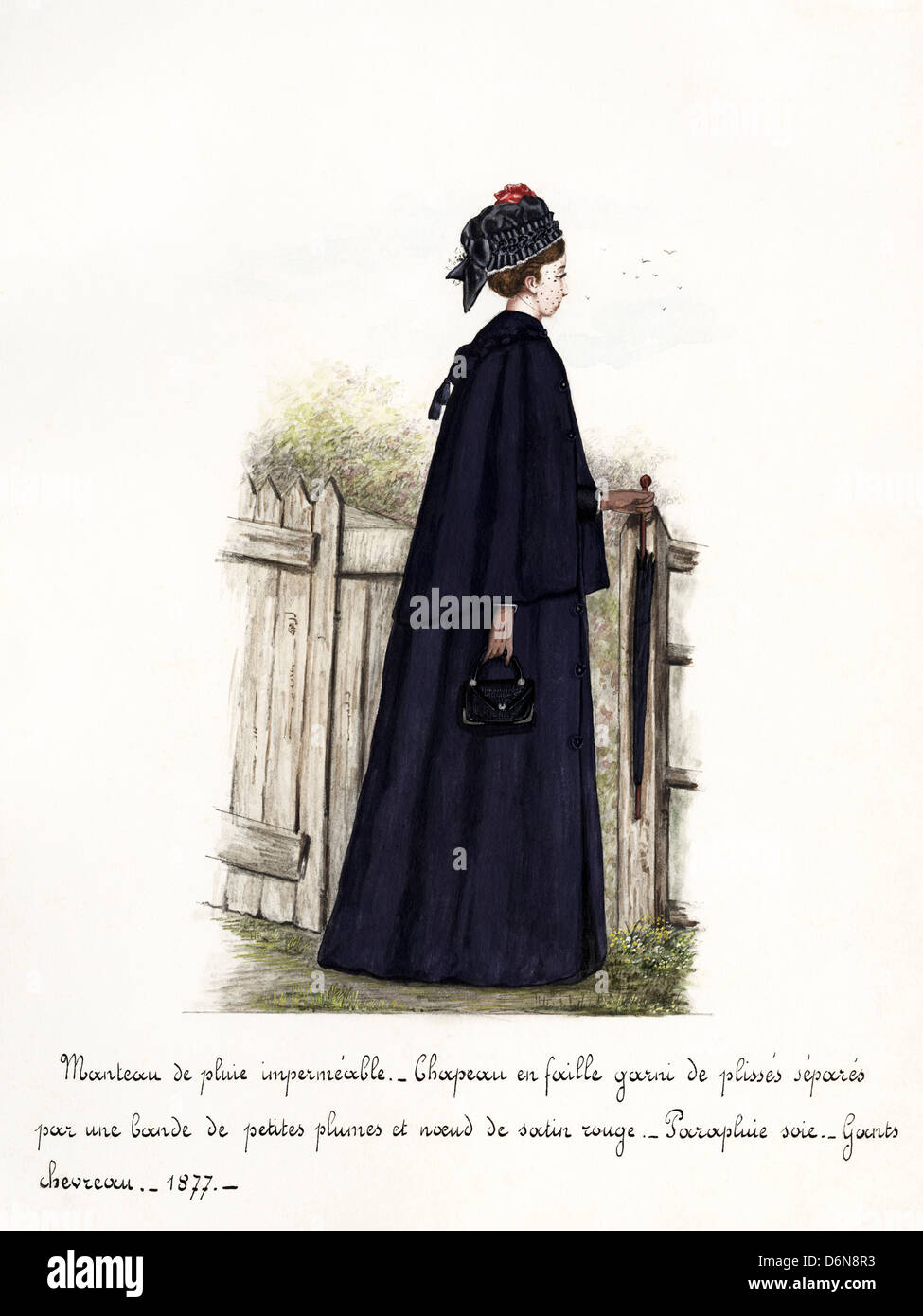 French fashion from victorian era hi-res stock photography and images ...