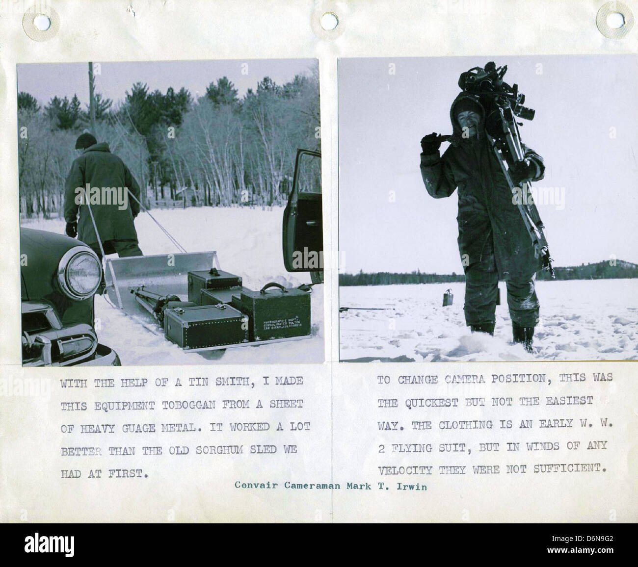 This photo from the Mark Irwin Special Collection showcases a key ...