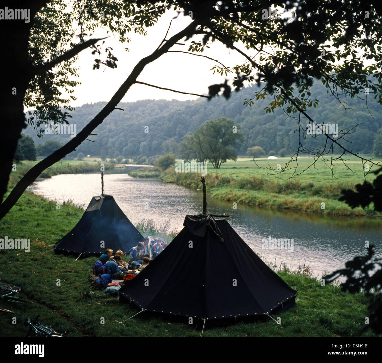 Campfire Of Boy Scouts High Resolution Stock Photography and Images - Alamy