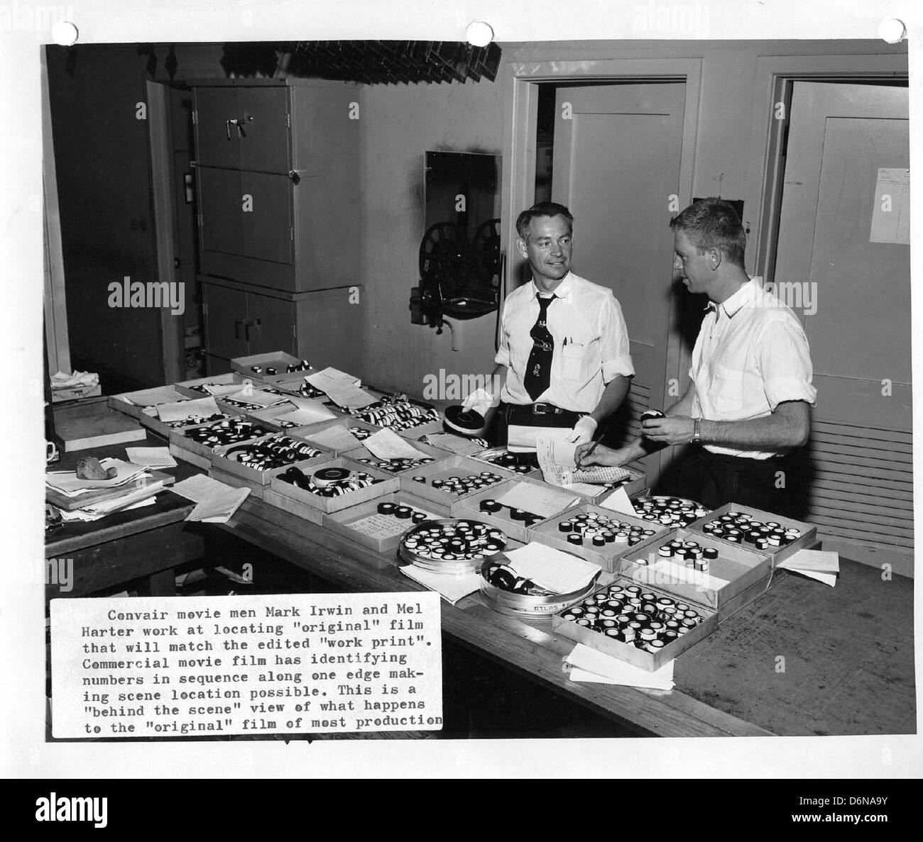 This image from the Mark Irwin Special Collection features key moments ...