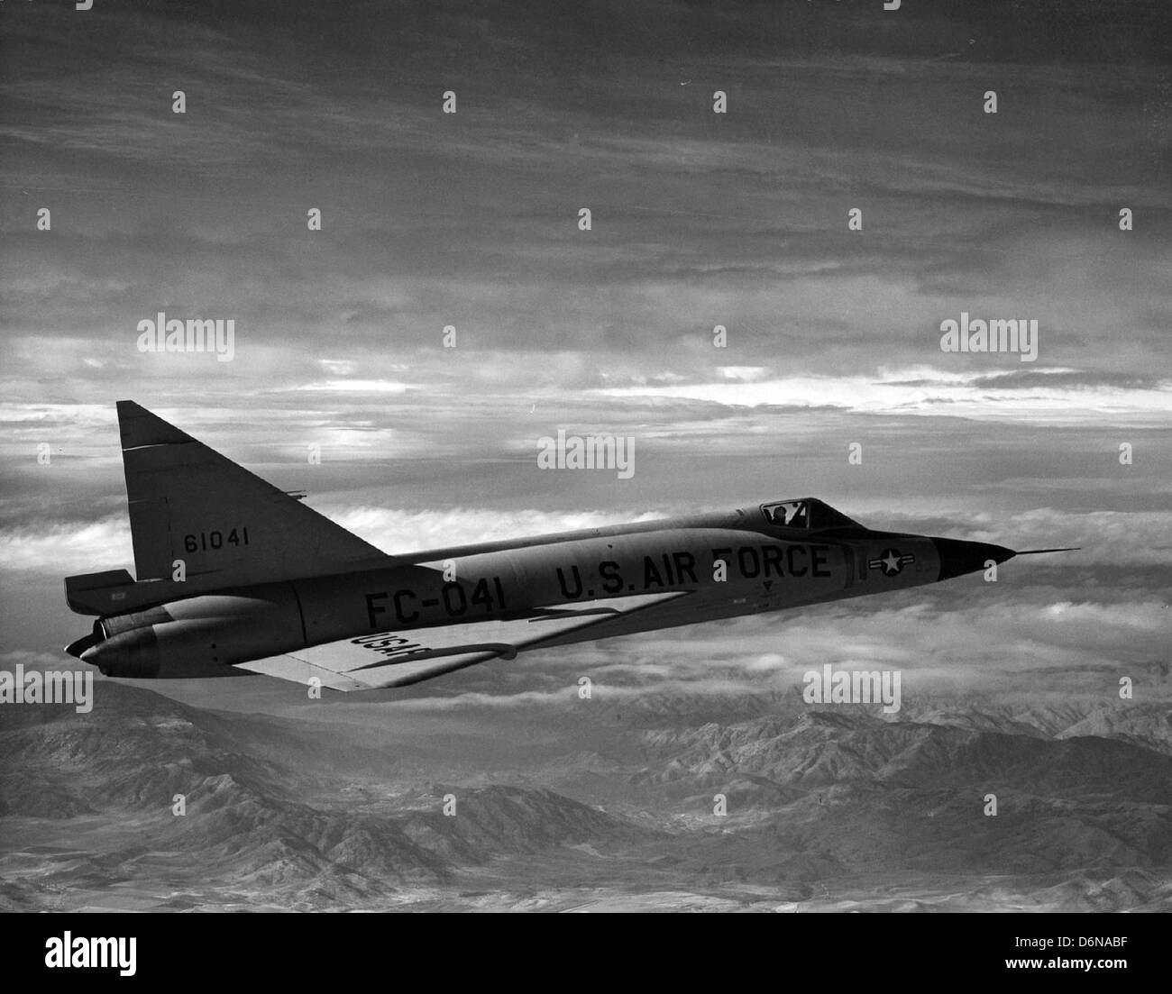 Convair f102 Black and White Stock Photos & Images - Alamy