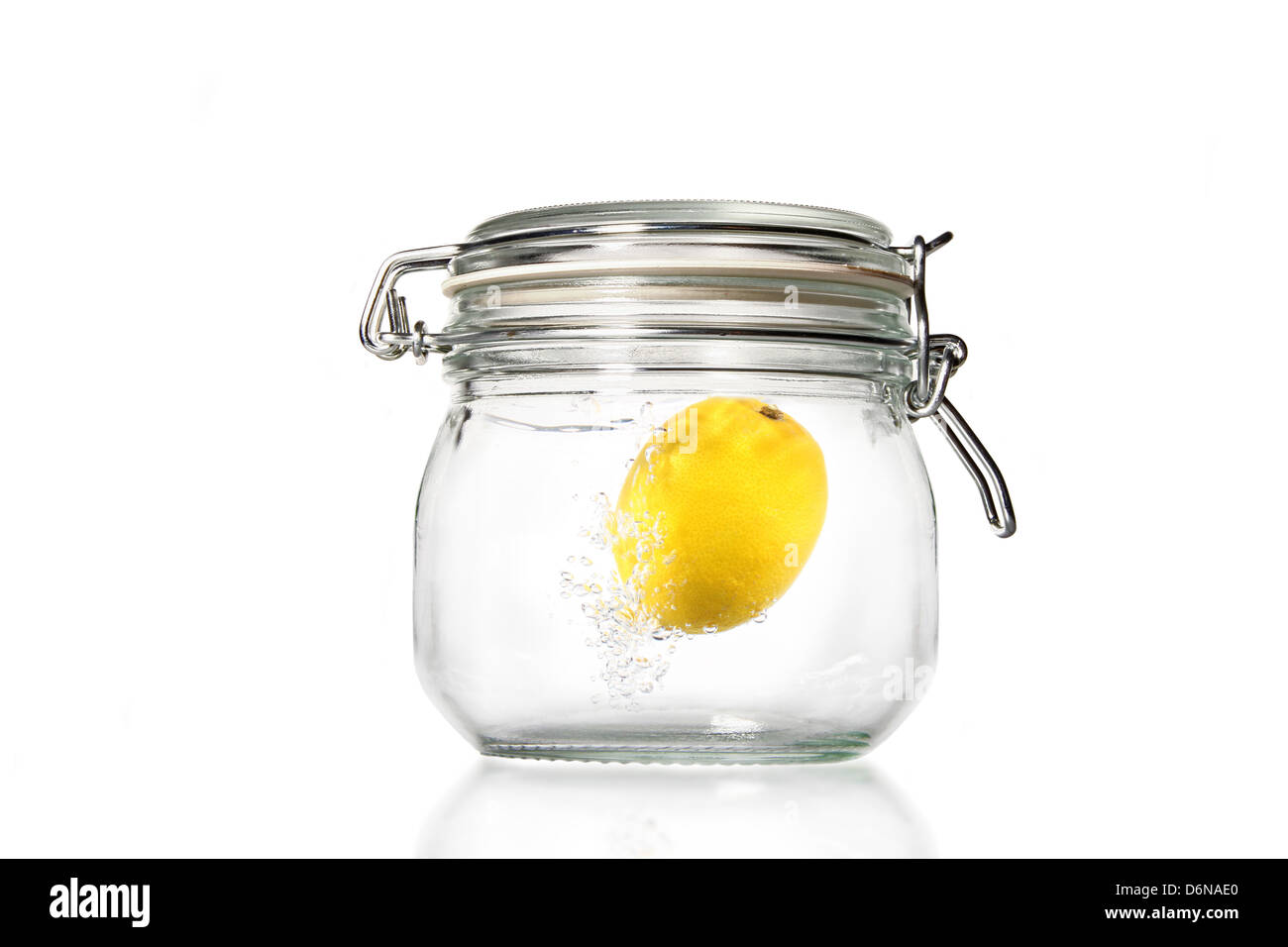 whole lemon in a jar Stock Photo - Alamy