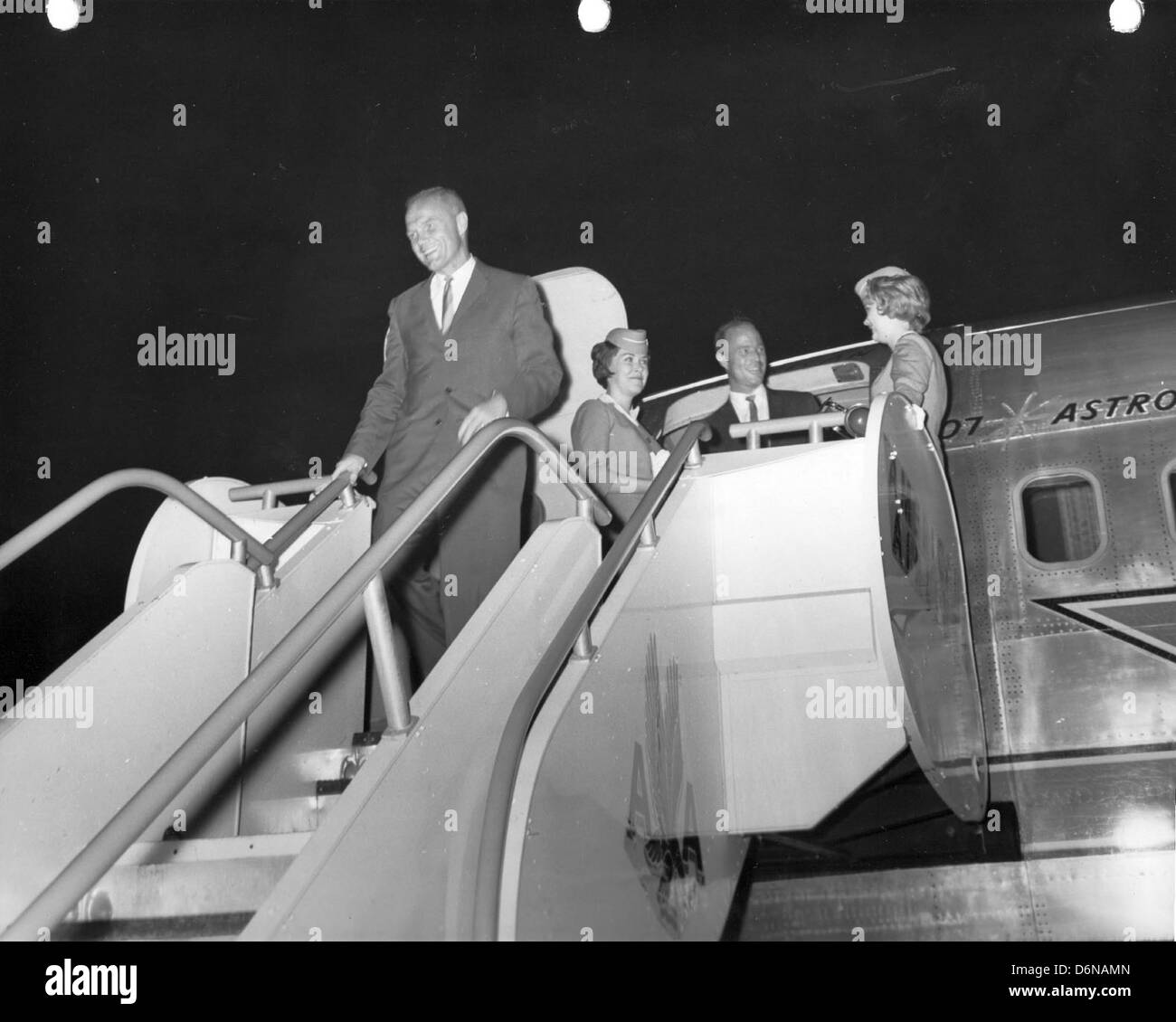 This Mark Irwin Special Collection photo captures a Boeing 707 aircraft ...