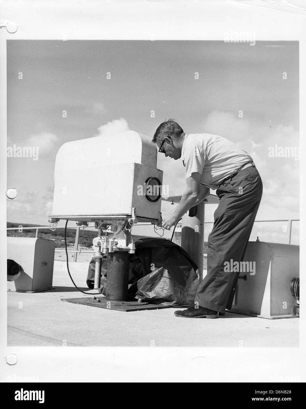 This photograph from Mark Irwin's special collection shows the Apollo ...