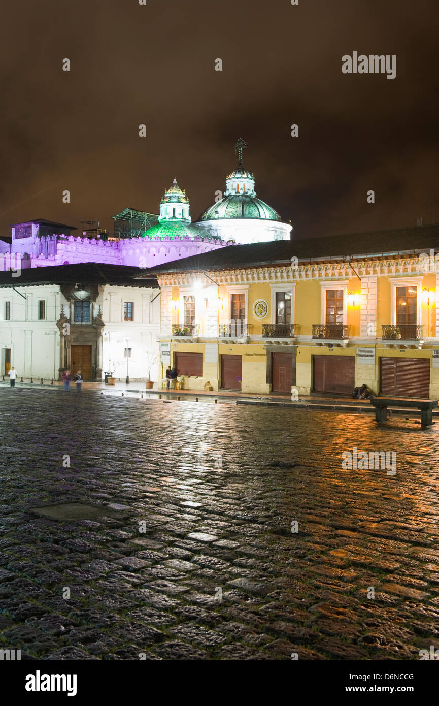 old town, Unesco World Heritage site, Quito, Ecuador, South America ...