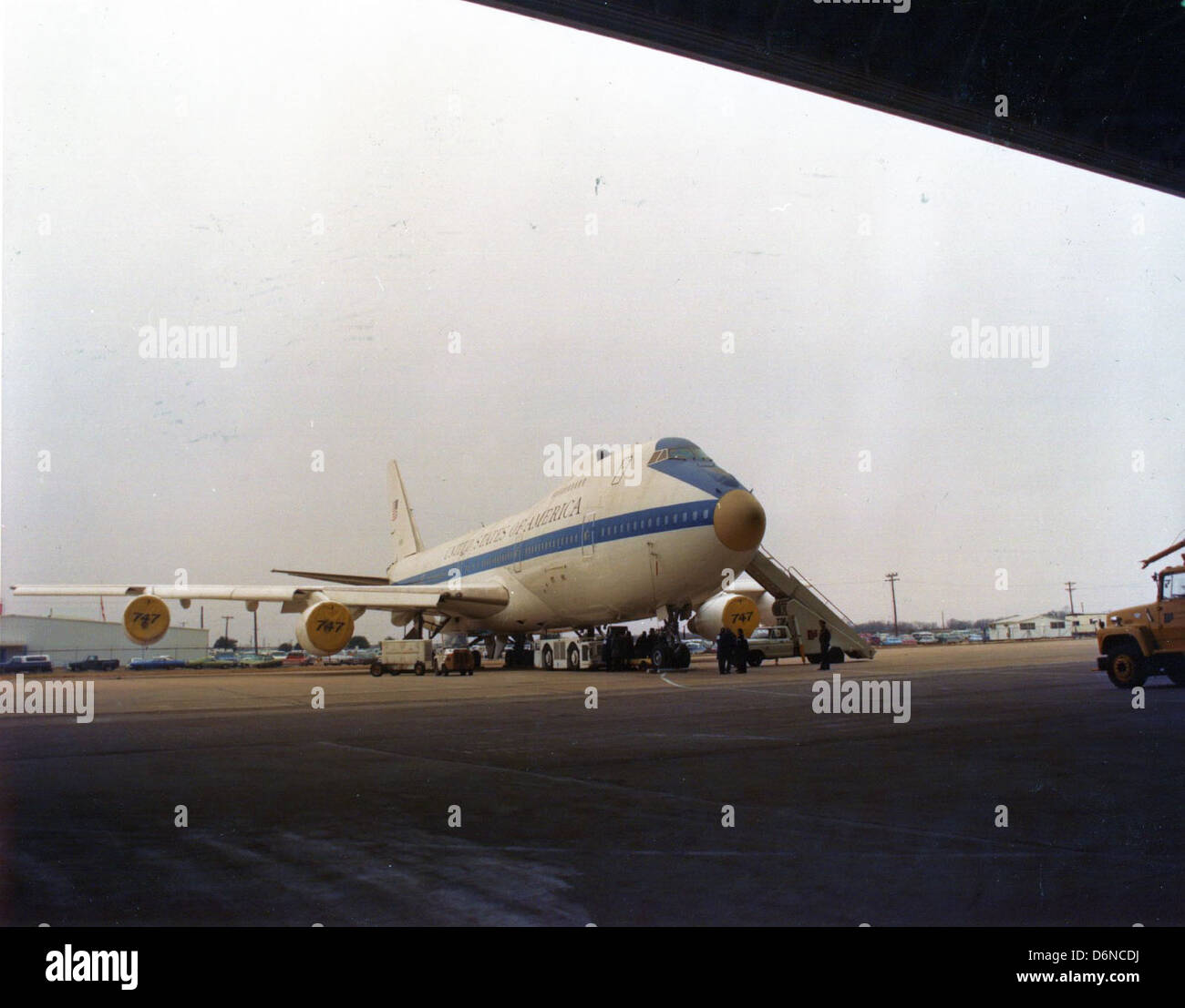 Ken Smith's special collection includes a photograph of the Boeing E-4B ...