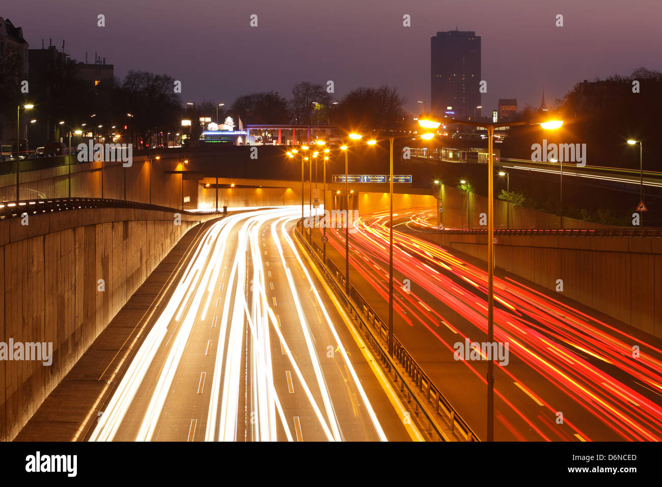 Motorway tunnel motorway tunnel hi-res stock photography and images - Alamy