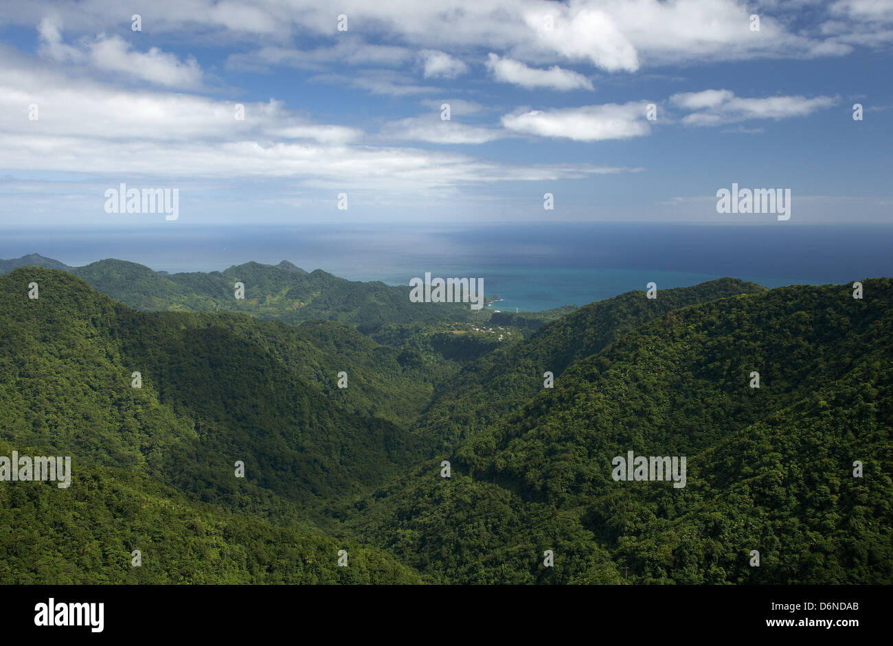 Dominica island view hi-res stock photography and images - Alamy