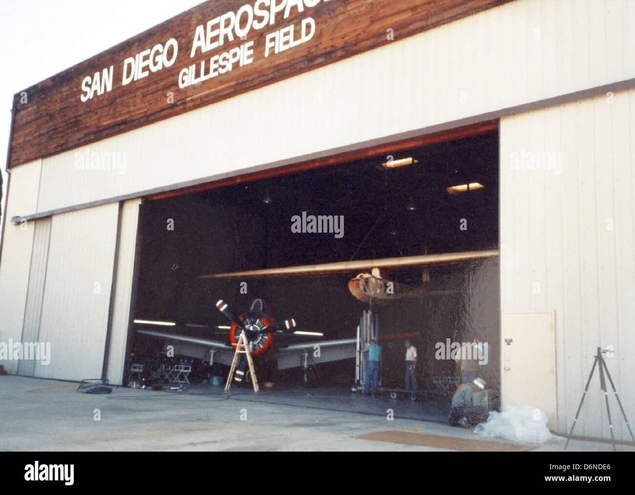 This photograph shows the Bowlus Albatross glider, a lightweight glider ...