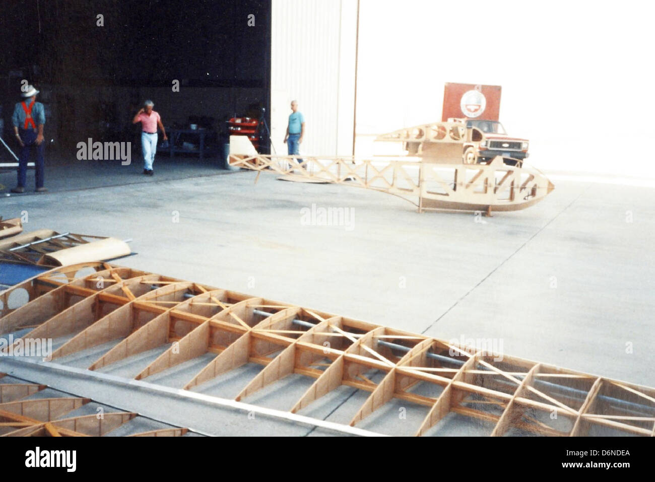 Bowlus, Albatross Glider Stock Photo - Alamy