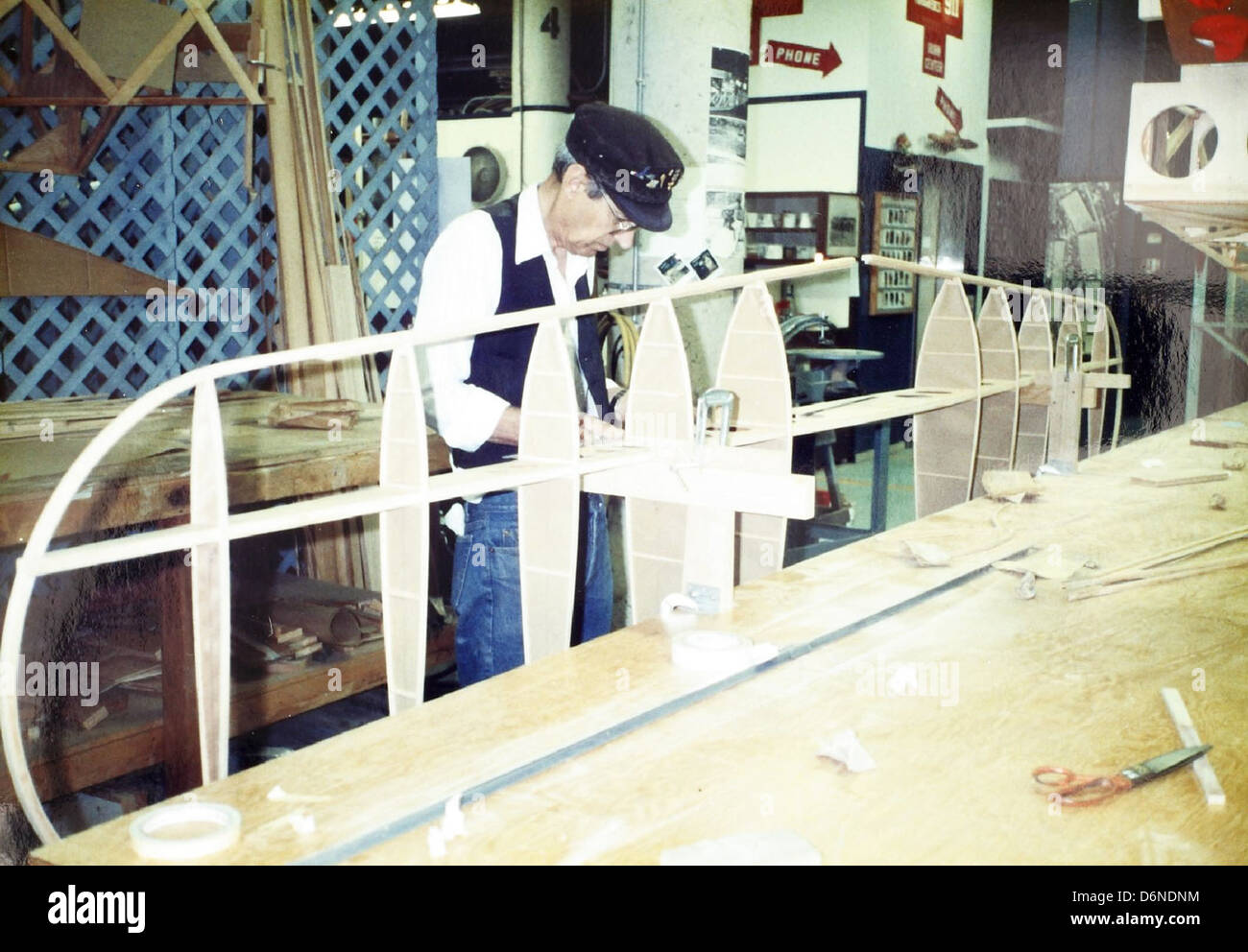 A photograph of the Bowlus Albatross Glider, an early glider developed ...