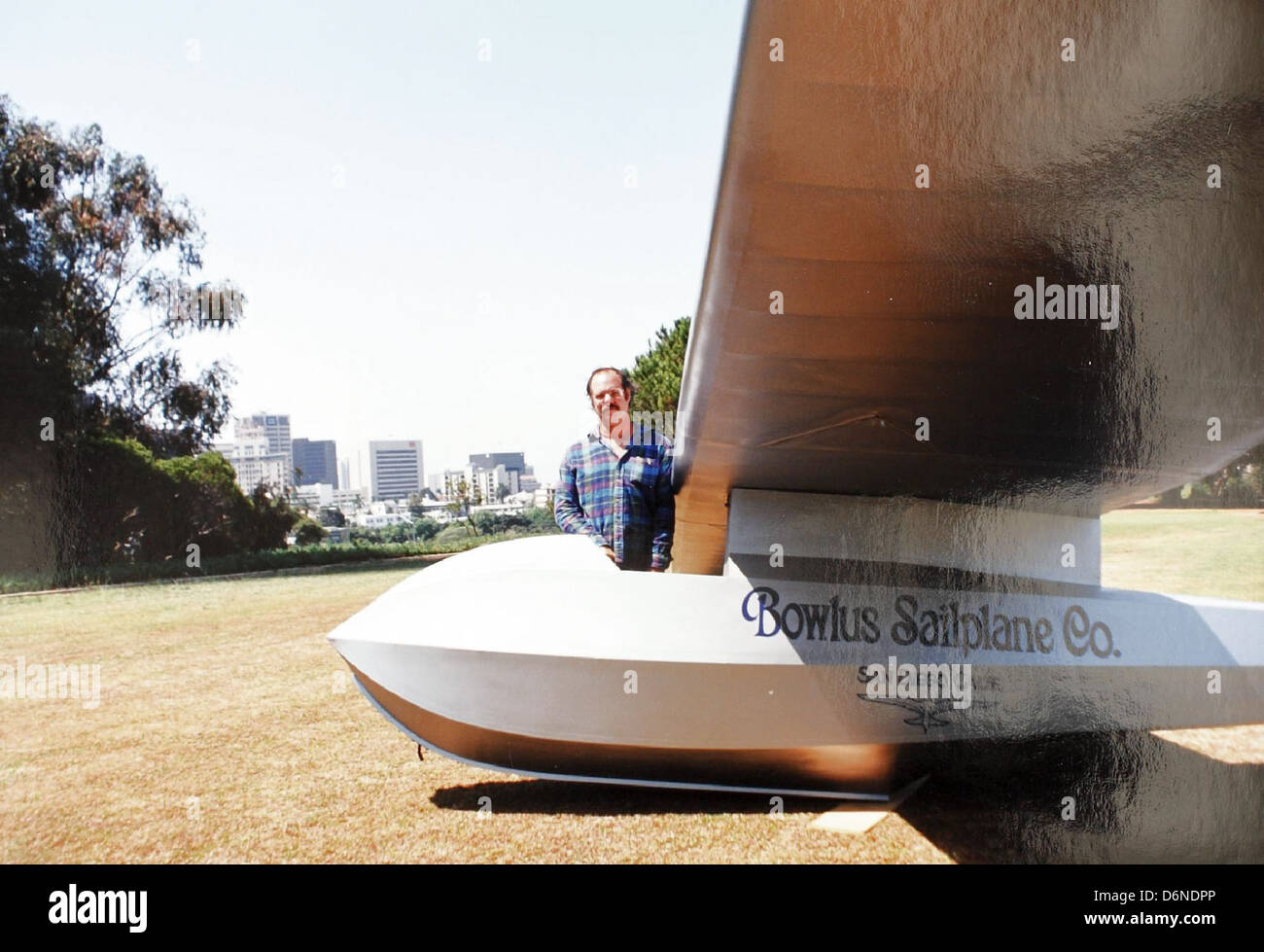 Bowlus, Albatross Glider Stock Photo - Alamy
