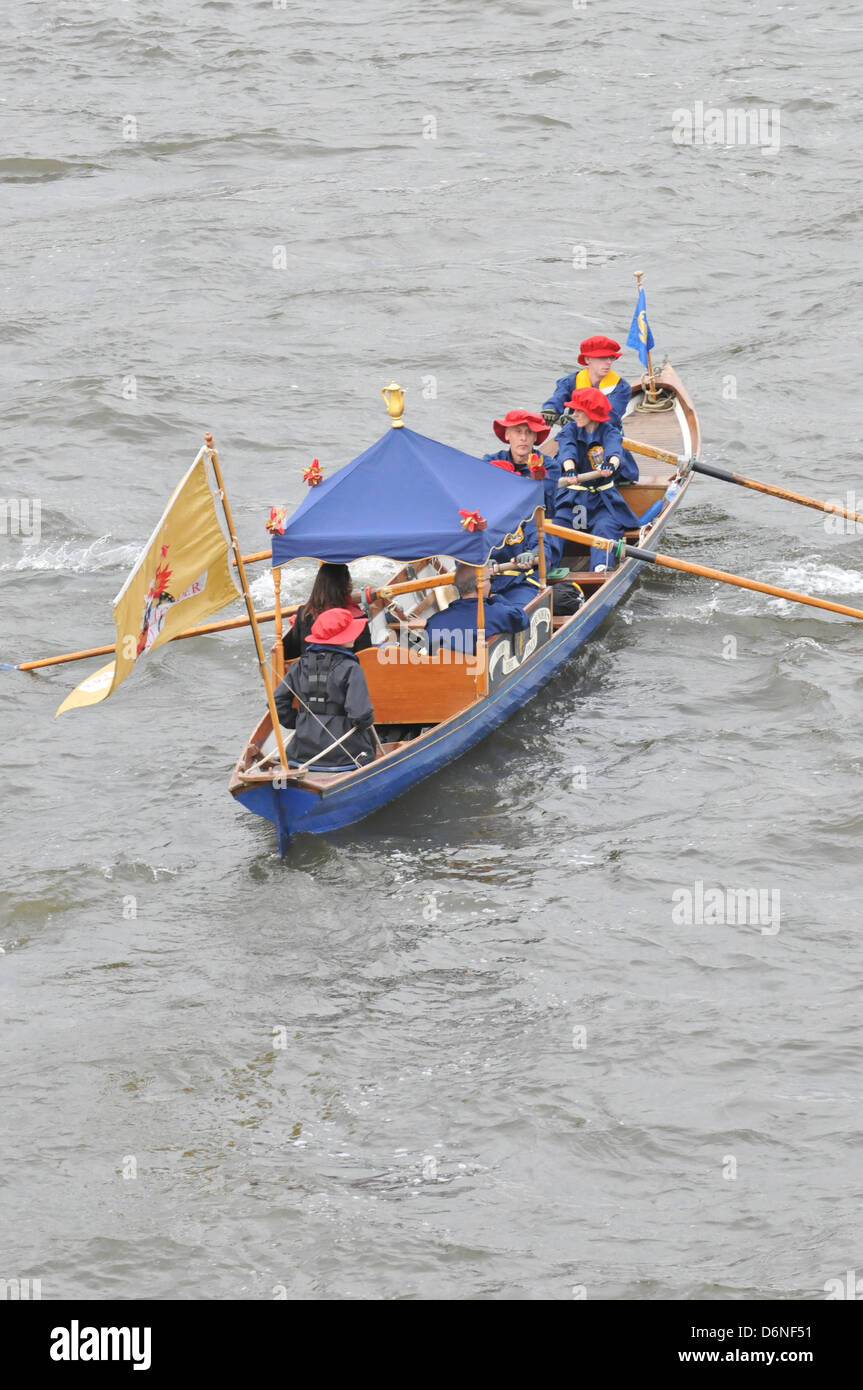 Flotilla of rowing boats hi-res stock photography and images - Alamy