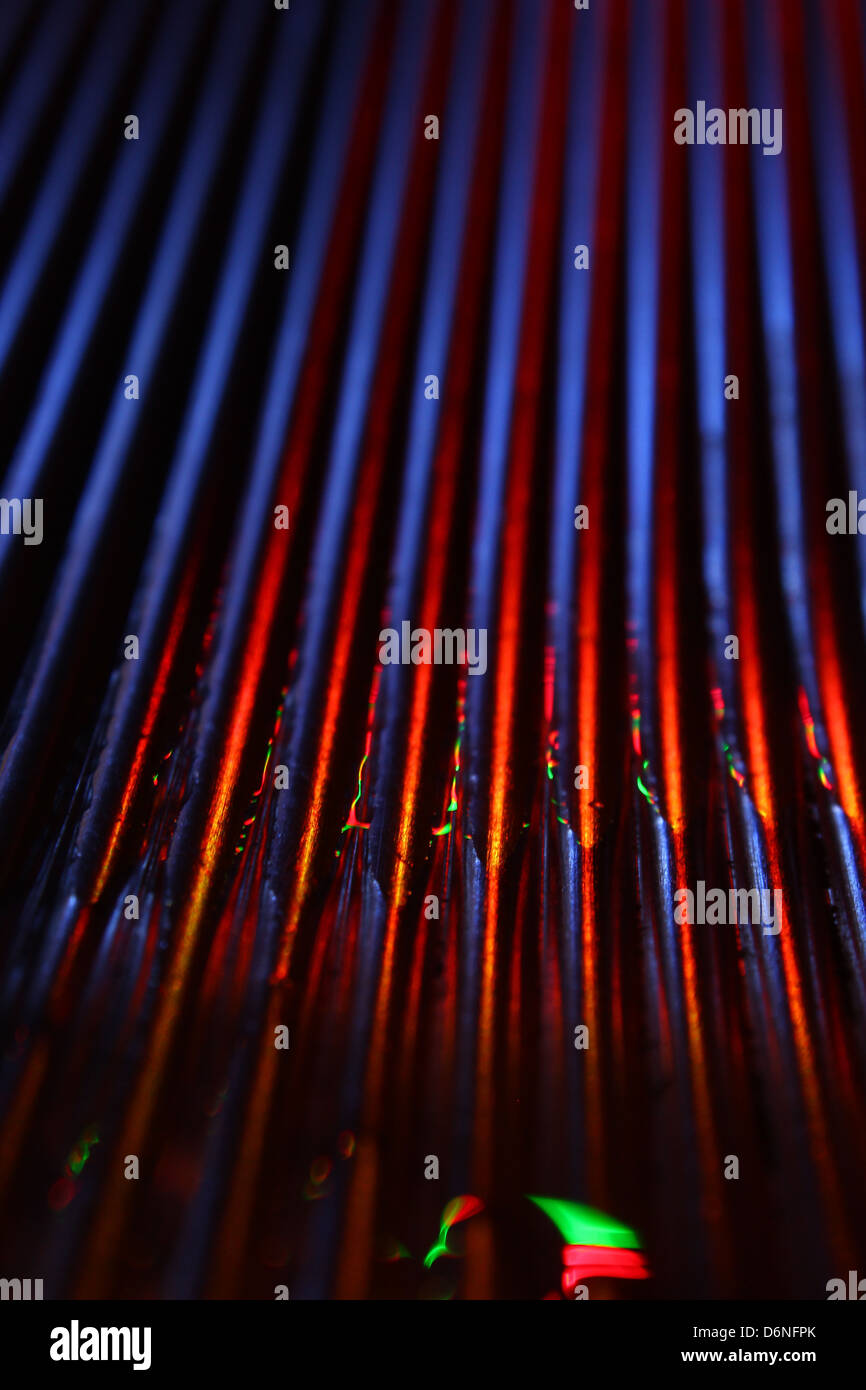 Background macro with coloured reflection Stock Photo - Alamy