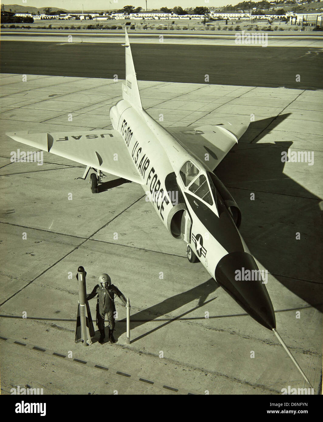 The F-102 and F-106 aircraft were integral to the U.S. Air Force during ...