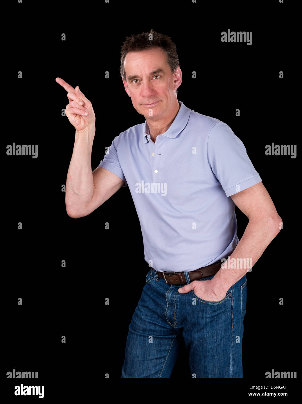 Man showing the middle finger hi-res stock photography and images - Alamy