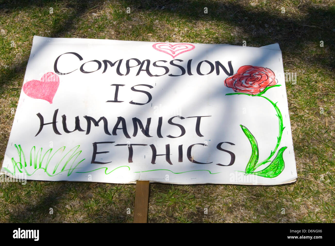 Compassion is humanist ethics poster. MayDay Parade and Festival ...