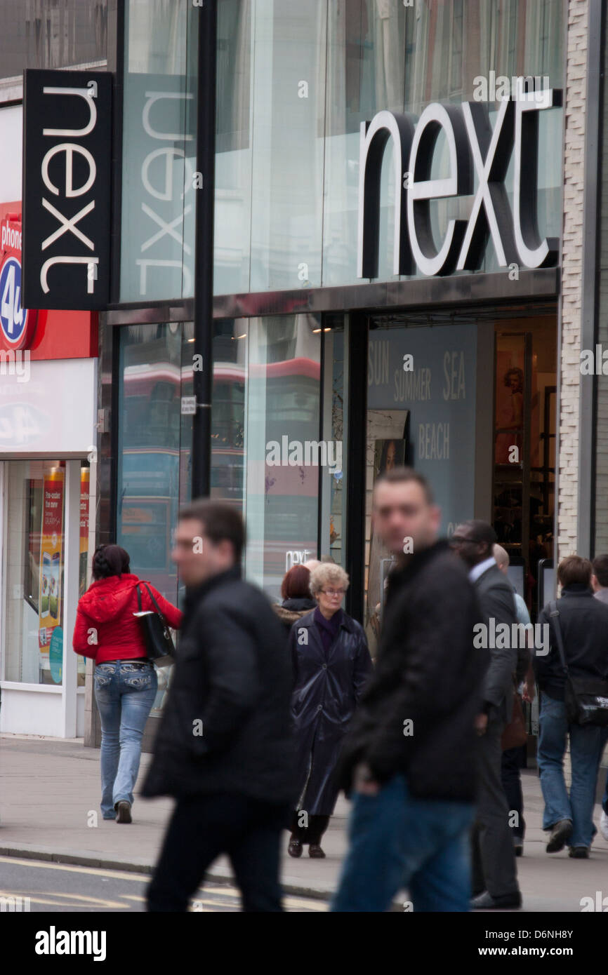 Next clothing store oxford street london hi-res stock photography and ...