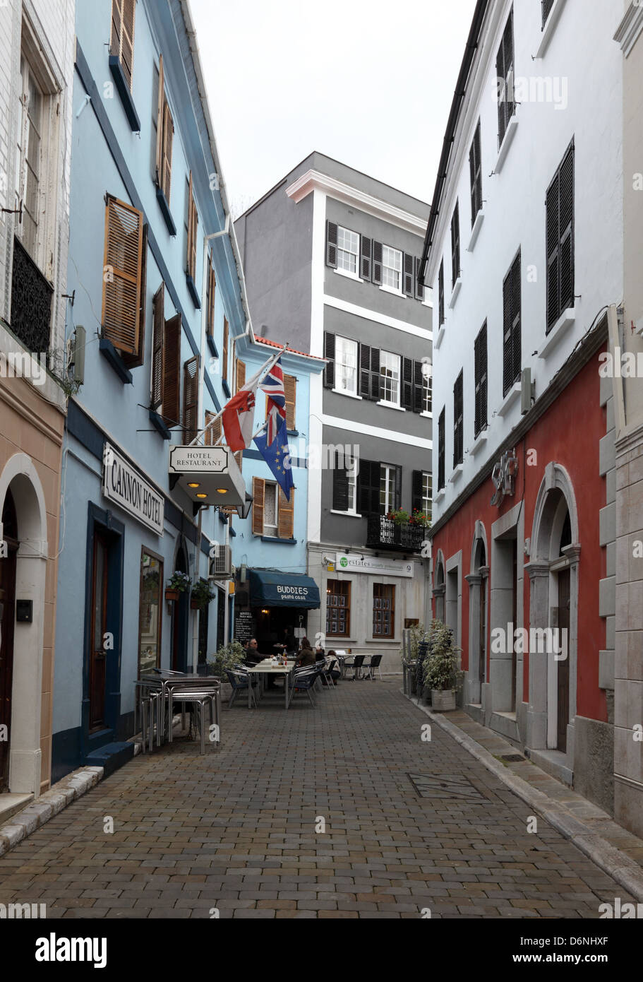 Gibraltar old town hi-res stock photography and images - Alamy