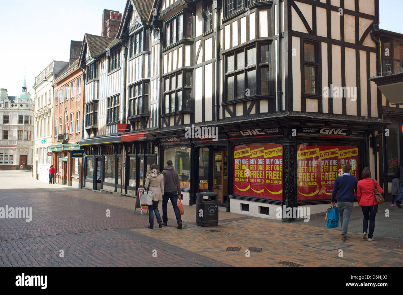 Buttermarket Ipswich Suffolk UK Stock Photo - Alamy