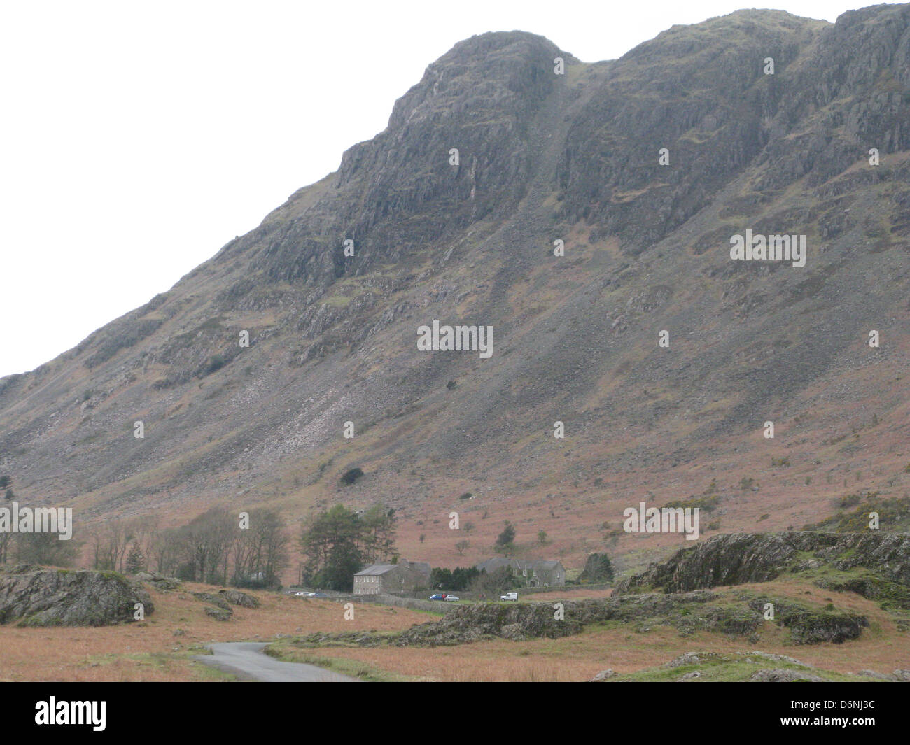 Greendale in Wasdale, near Wast Water and Buckbarrow Crag, Lake ...