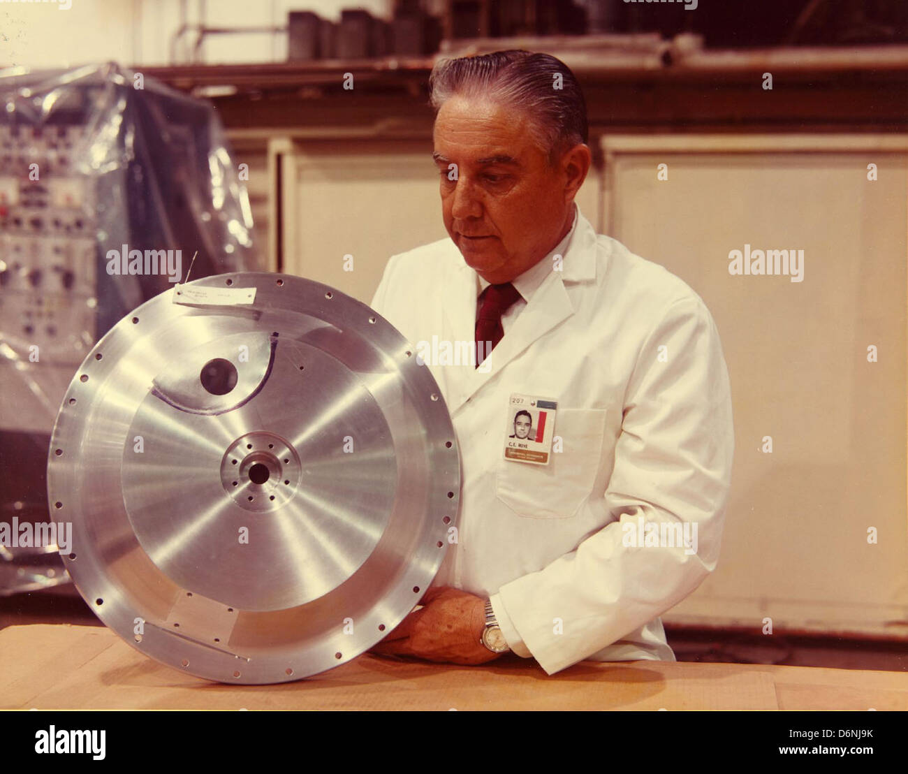 This photograph shows the Tomahawk missile system developed by Convair ...