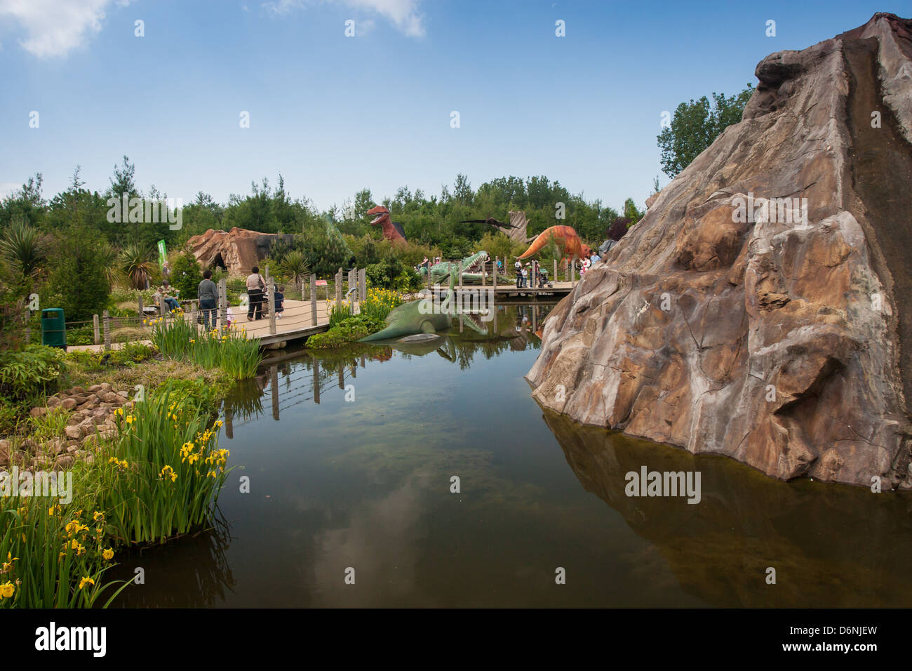 Dinosaur Safari at Blackpool Zoo Stock Photo - Alamy