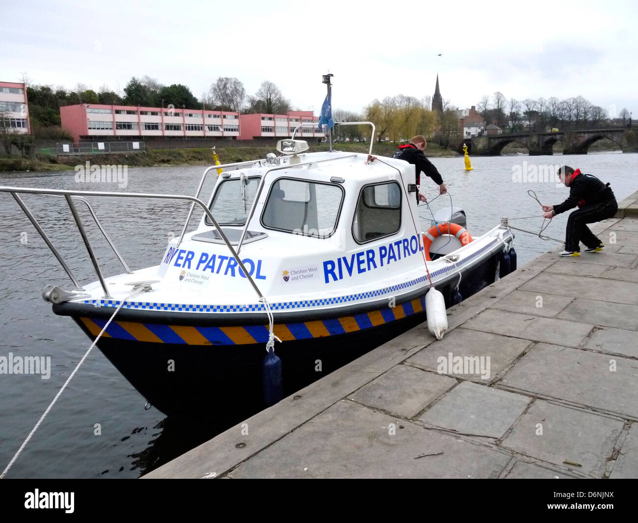Black patrol boat hi-res stock photography and images - Alamy