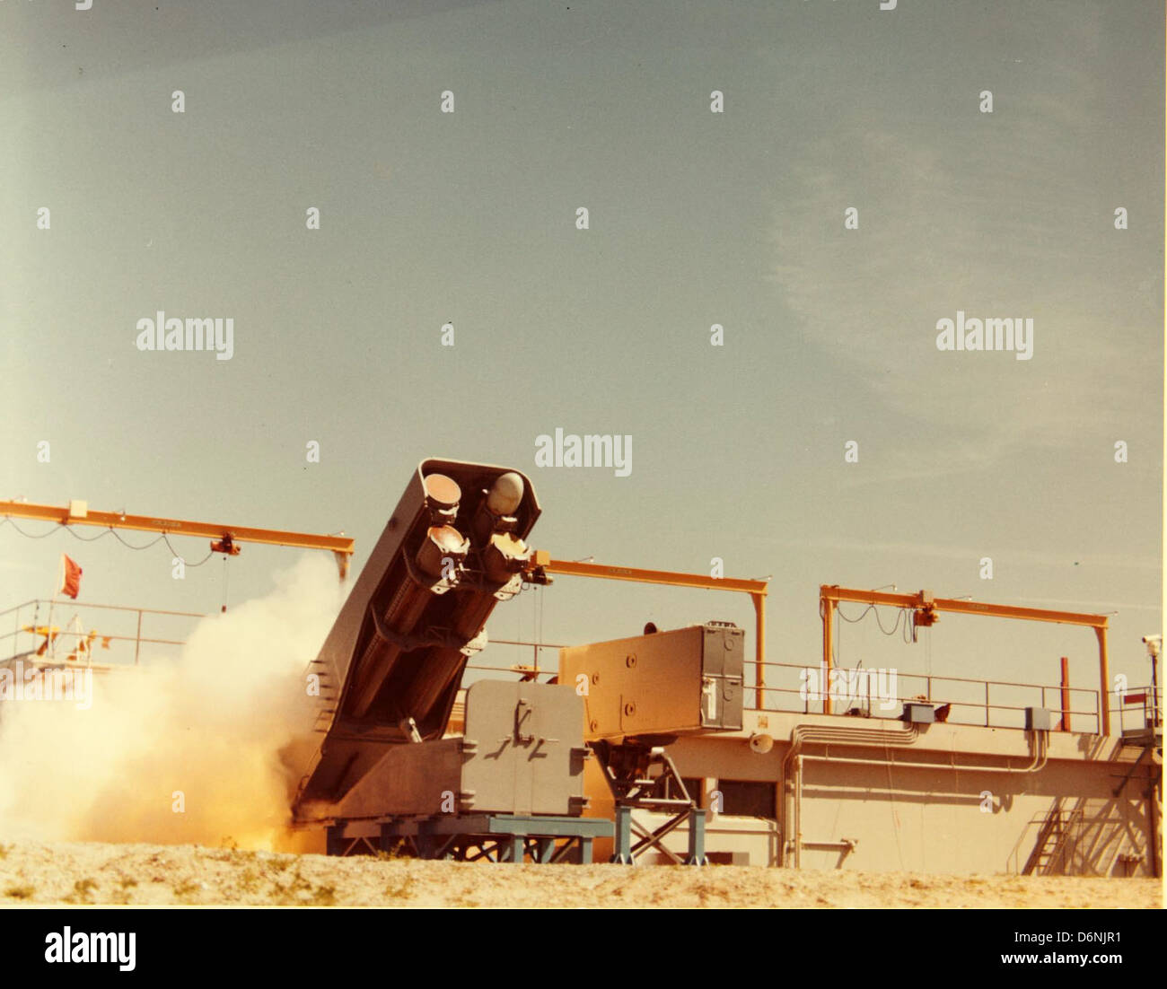 A photograph of the Tomahawk missile system developed by Convair ...