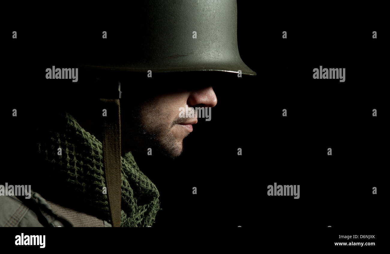 Shell shock soldier ww2 hi-res stock photography and images - Alamy