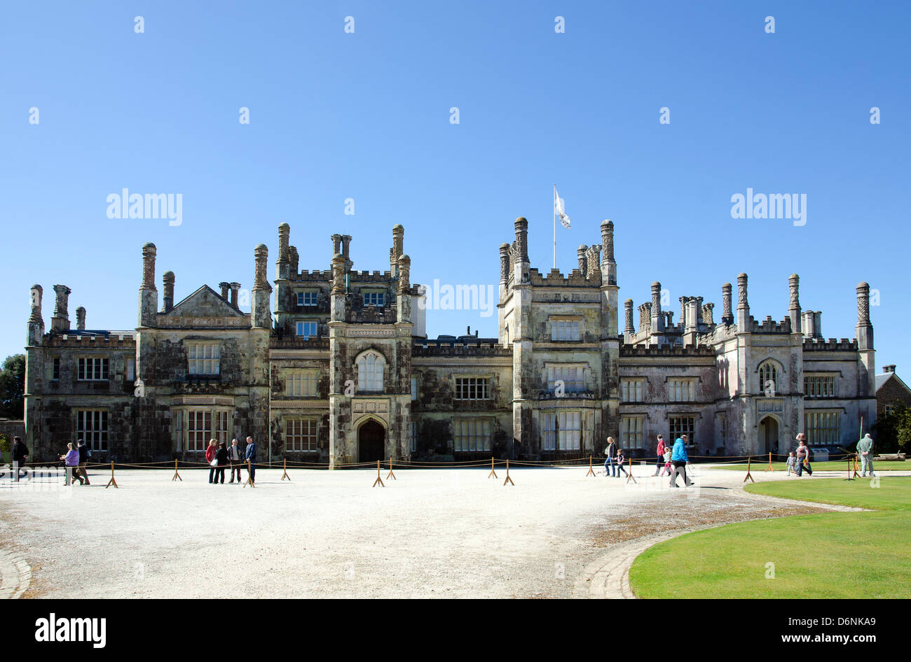 Tregothnan House in Cornwall, England, UK Stock Photo - Alamy