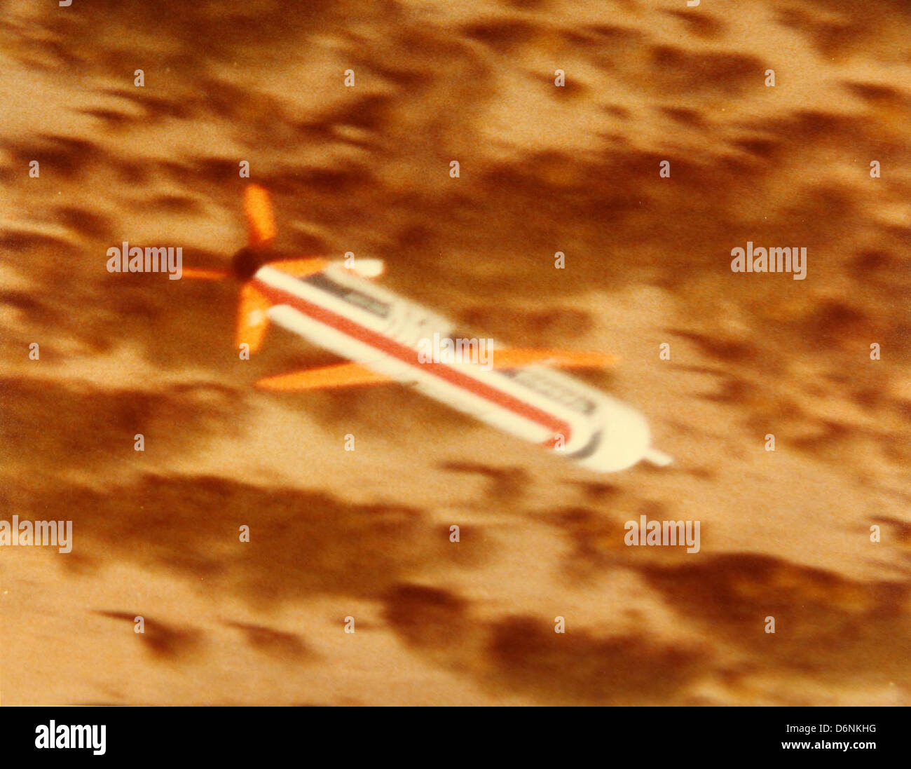 A photograph of the Convair/General Dynamics Tomahawk missile, a key ...