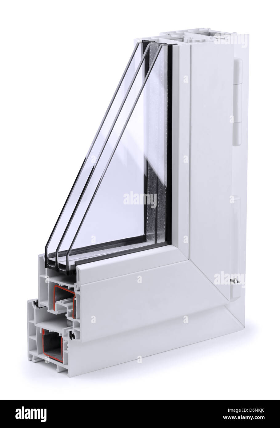Cross section of pvc profile for window hi-res stock photography and ...