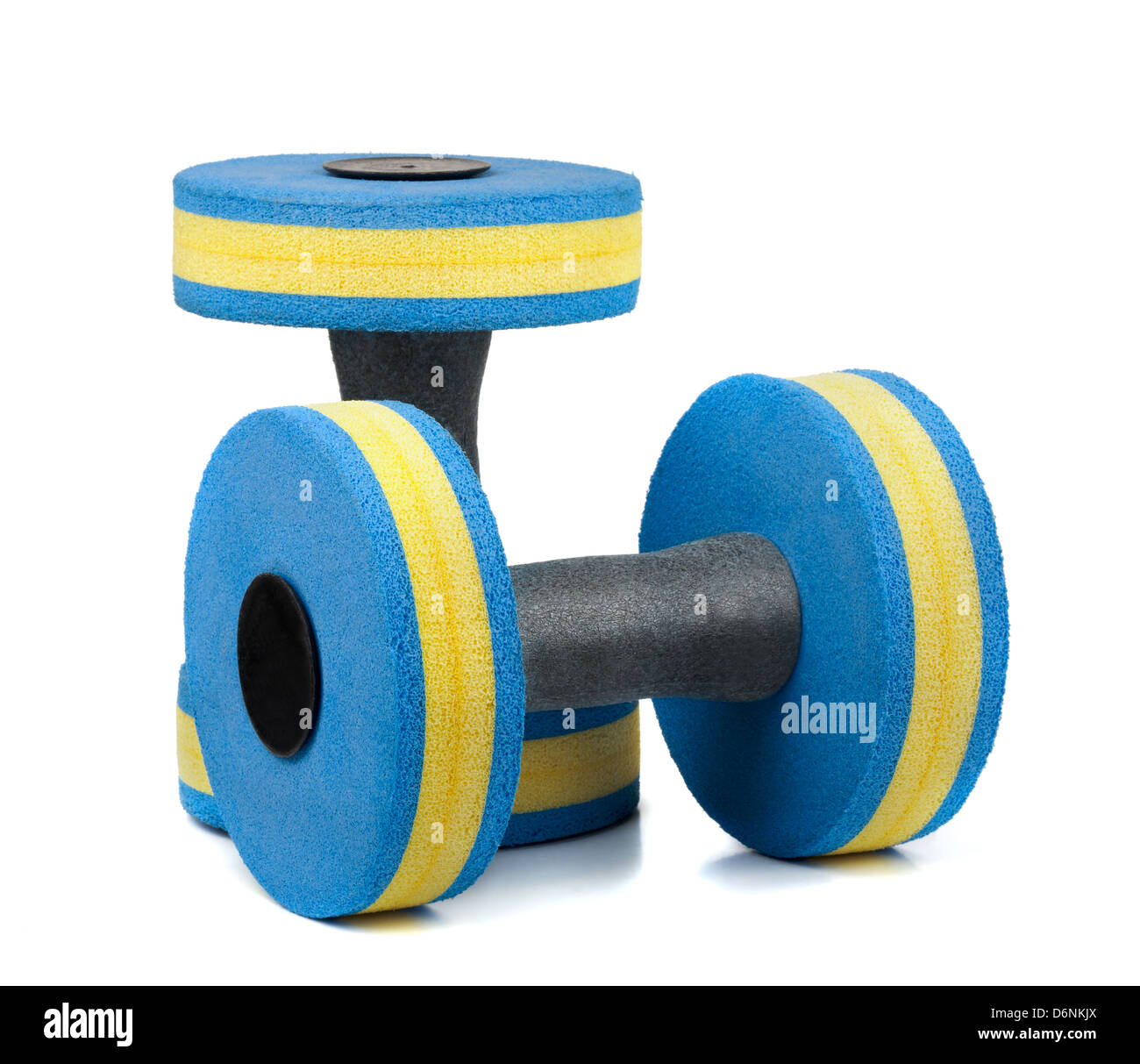 Toy gym dumbbell Cut Out Stock Images & Pictures - Alamy