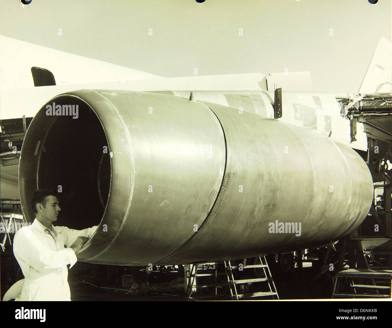 An image from the Convair/General Dynamics plant showing workers and ...