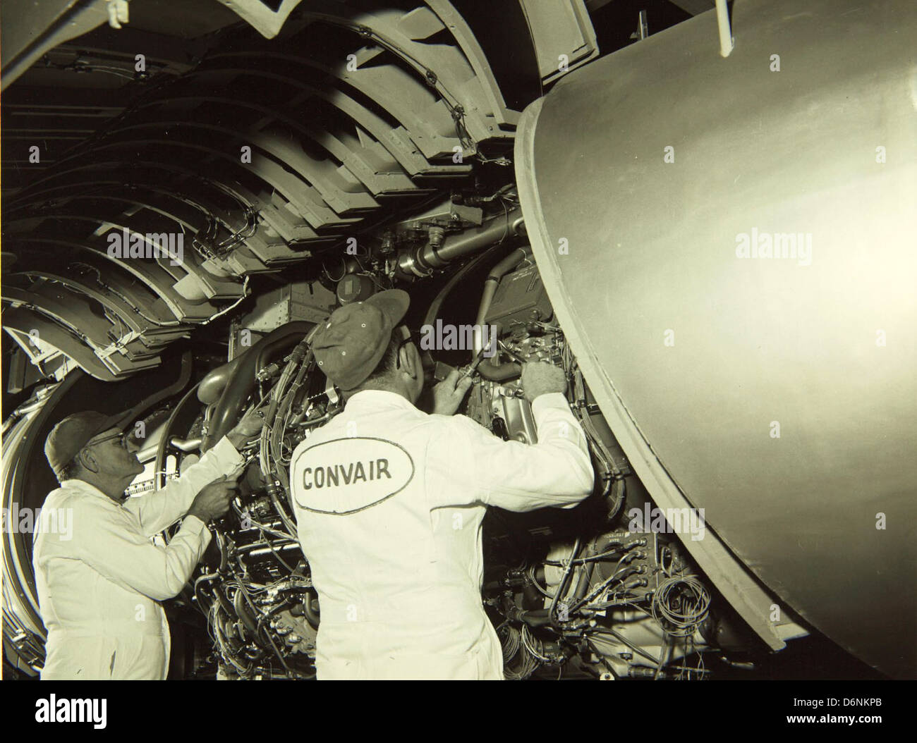 This image shows the development and testing of the Convair/General ...