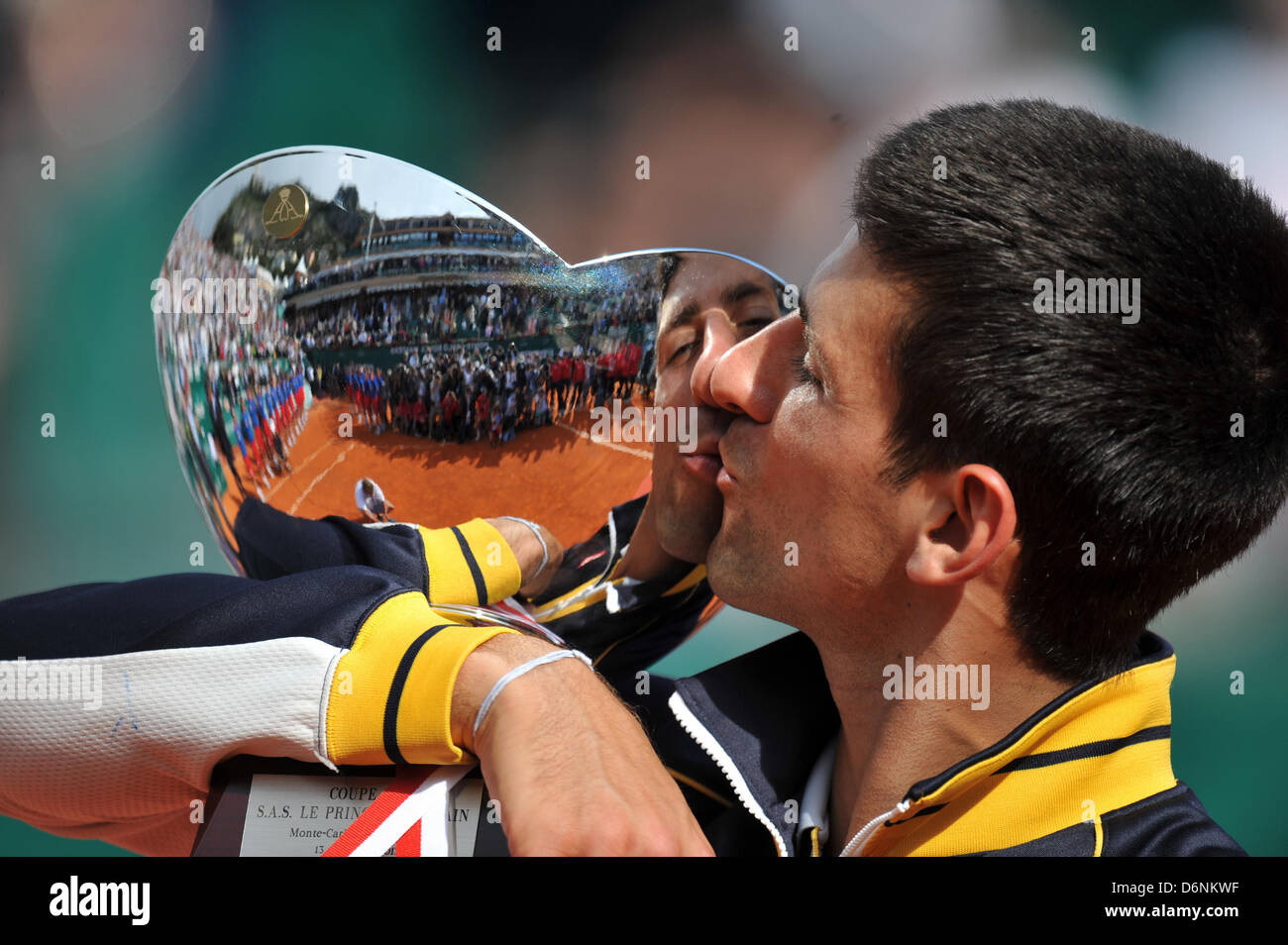 Serbia novak djokovic celebrates hi-res stock photography and images ...