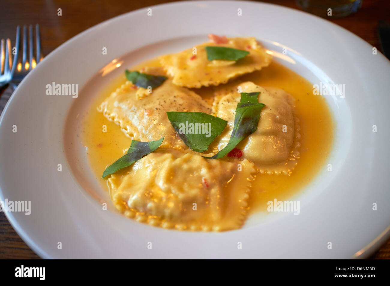Basil restaurant hi-res stock photography and images - Alamy