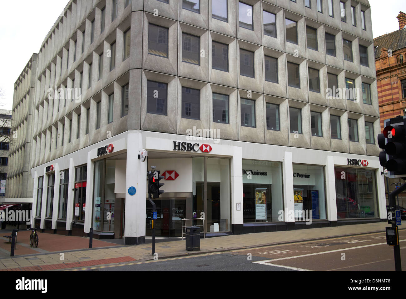 HSBC Bank Park Row Leeds Stock Photo - Alamy