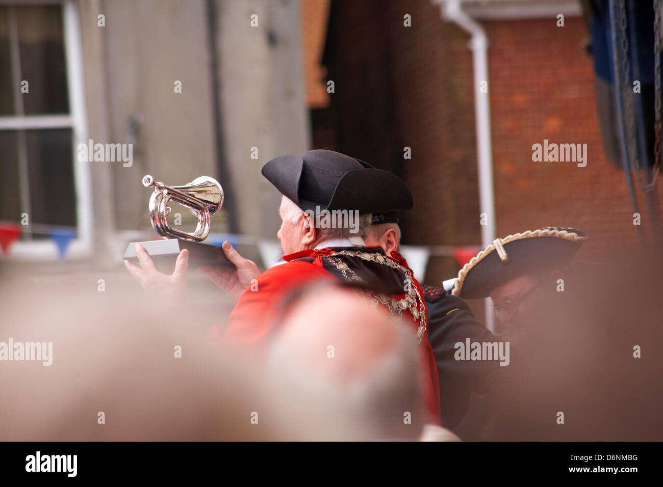 Regiment bugle mayor wimborne hi-res stock photography and images - Alamy