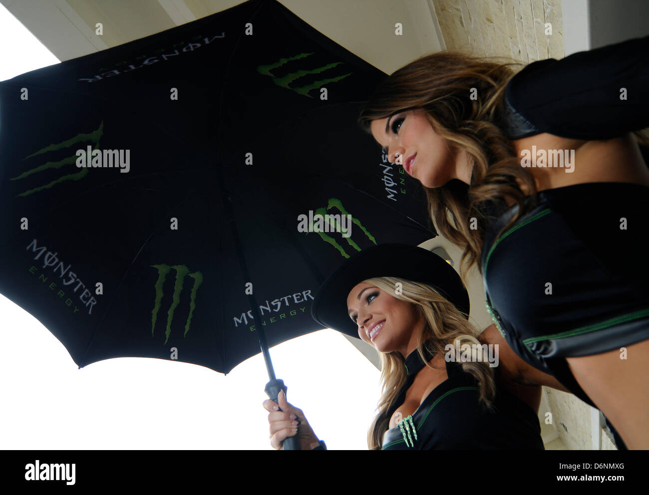 April 21, 2013 - Austin, Texas, USA - The Monster Grid Girls during the ...