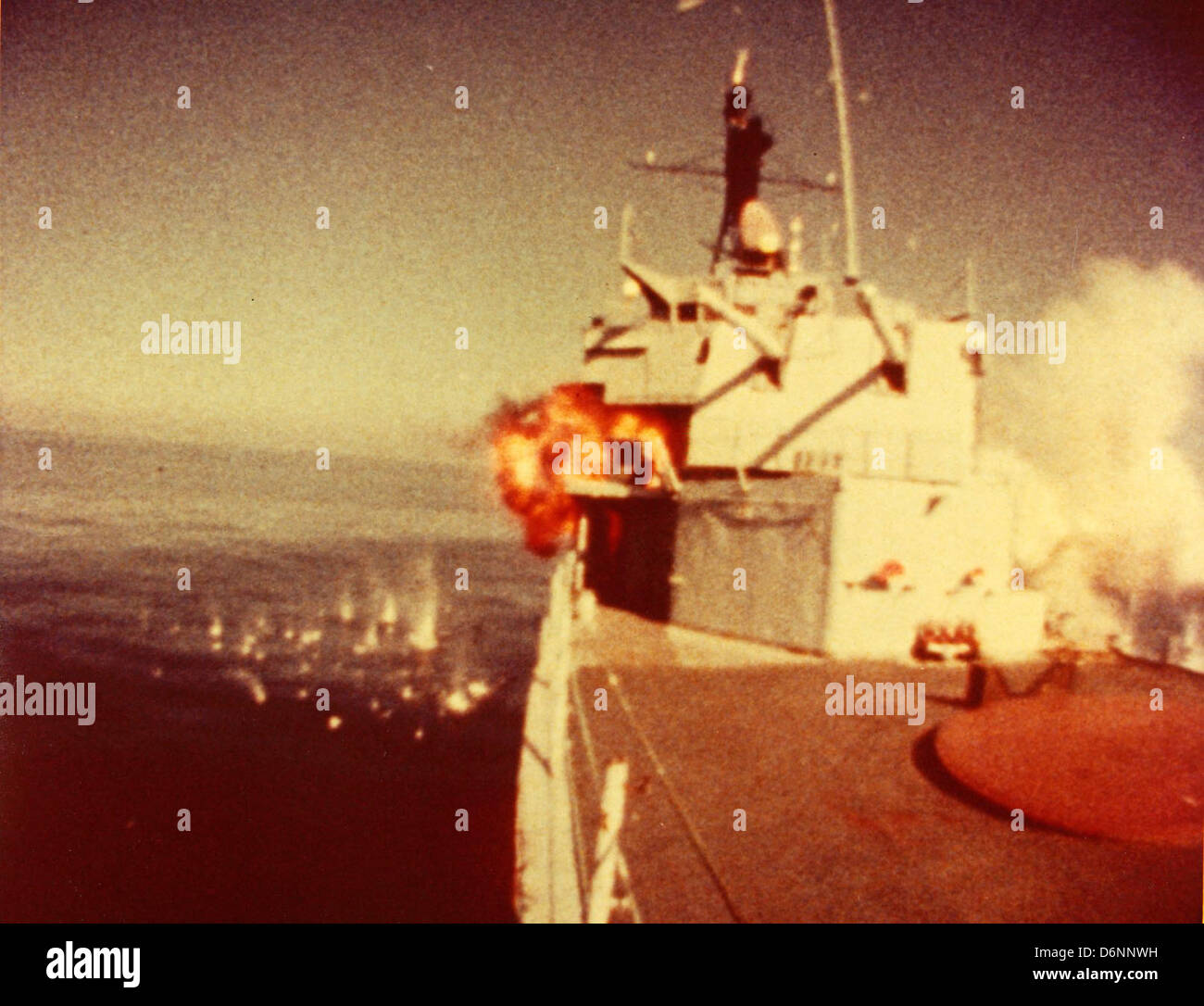 Photograph of the Convair/General Dynamics Tomahawk missile, developed ...