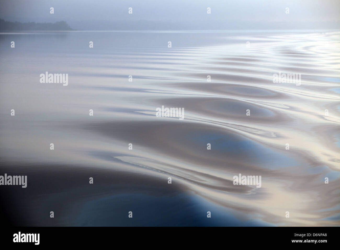 Gluecksburg, Germany, with water surface waves Stock Photo - Alamy