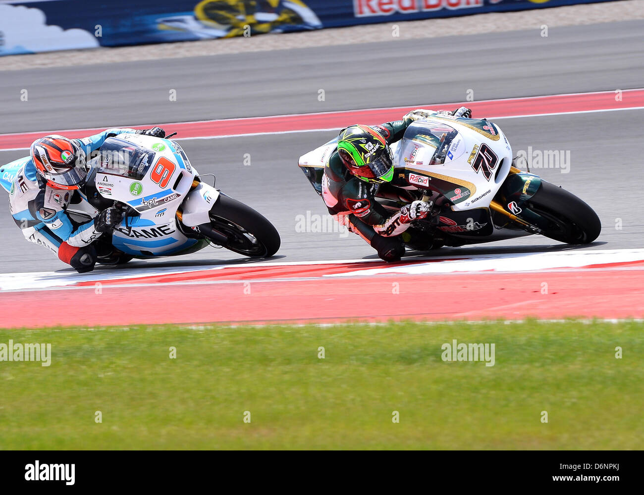 Austin, Texas, USA. 21st April, 2013. Michael Laverty #70 of Paul Bird ...
