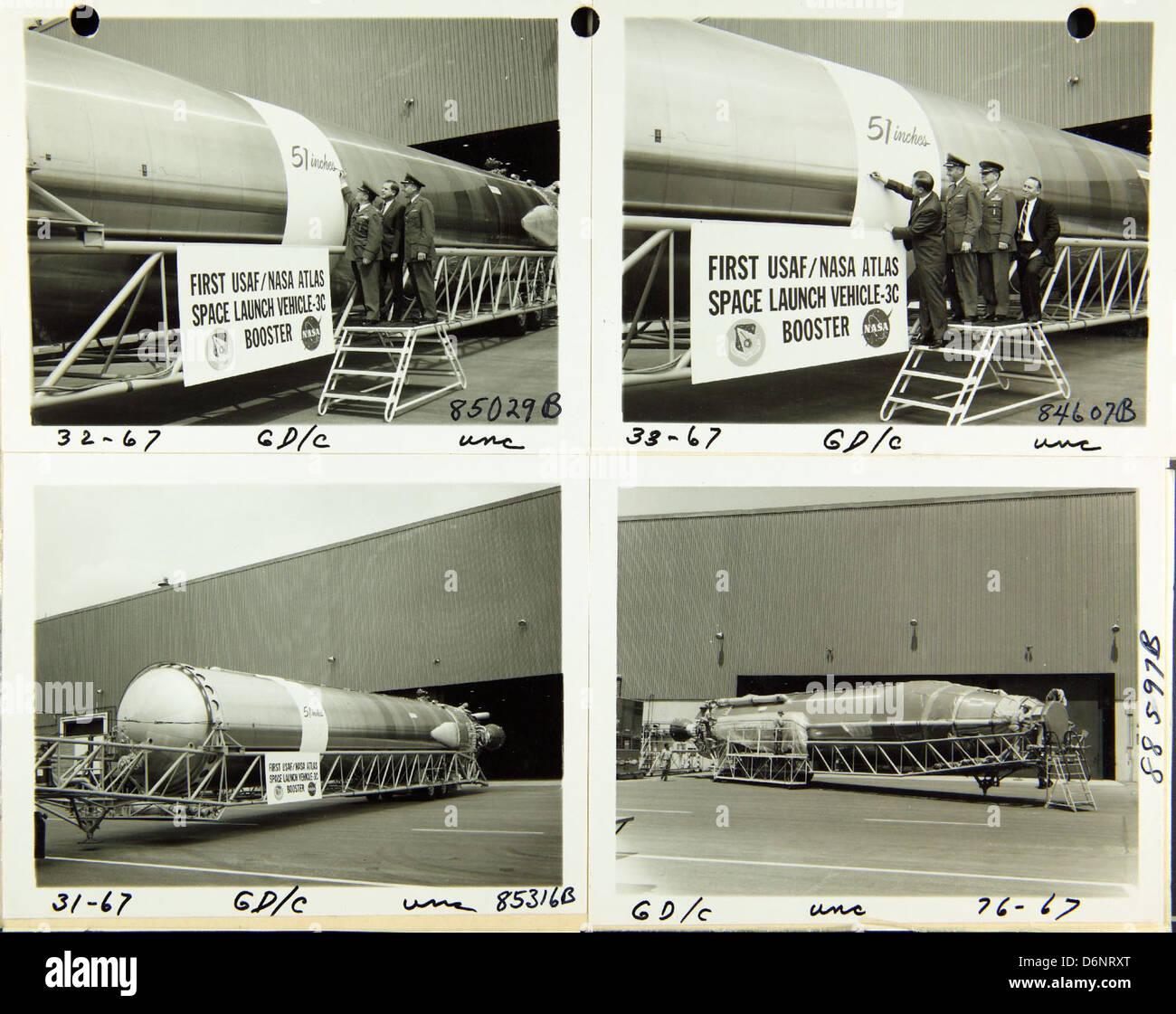 The image from the Convair/General Dynamics plant displays the ...