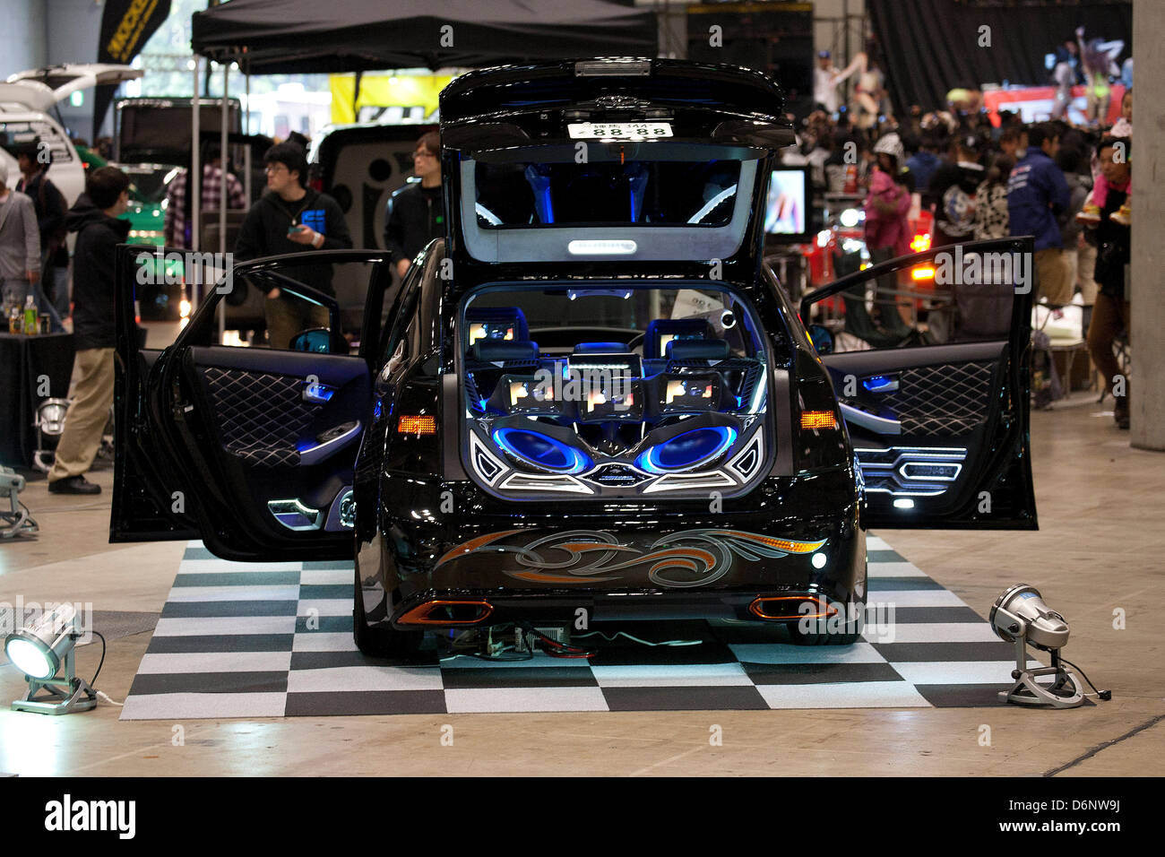 Chiba, Japan. 21st April, 2013. The "New Style Custom Autoshow NEXT ...