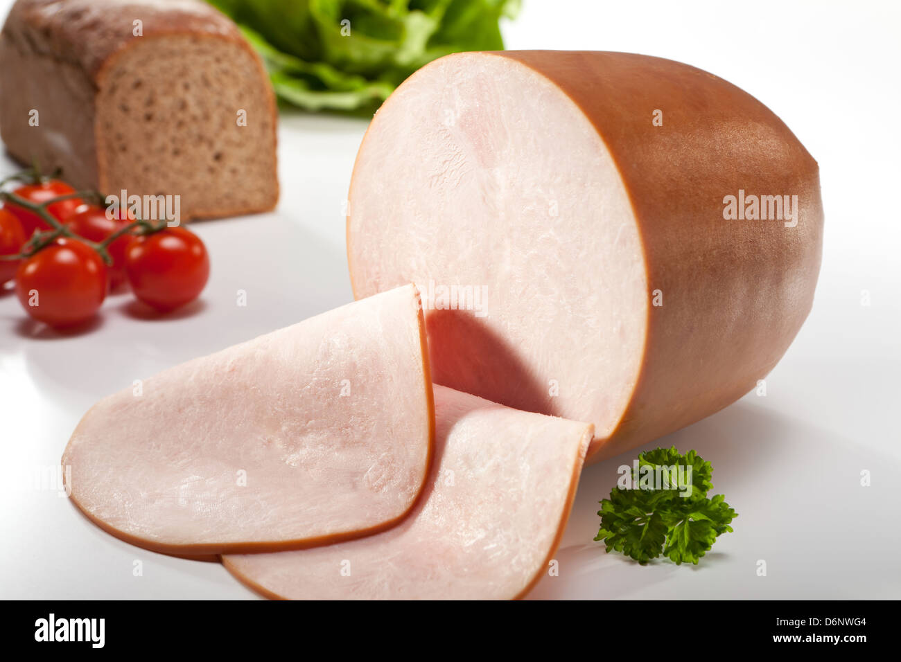 Riedlingen, Germany, turkey ham Stock Photo - Alamy