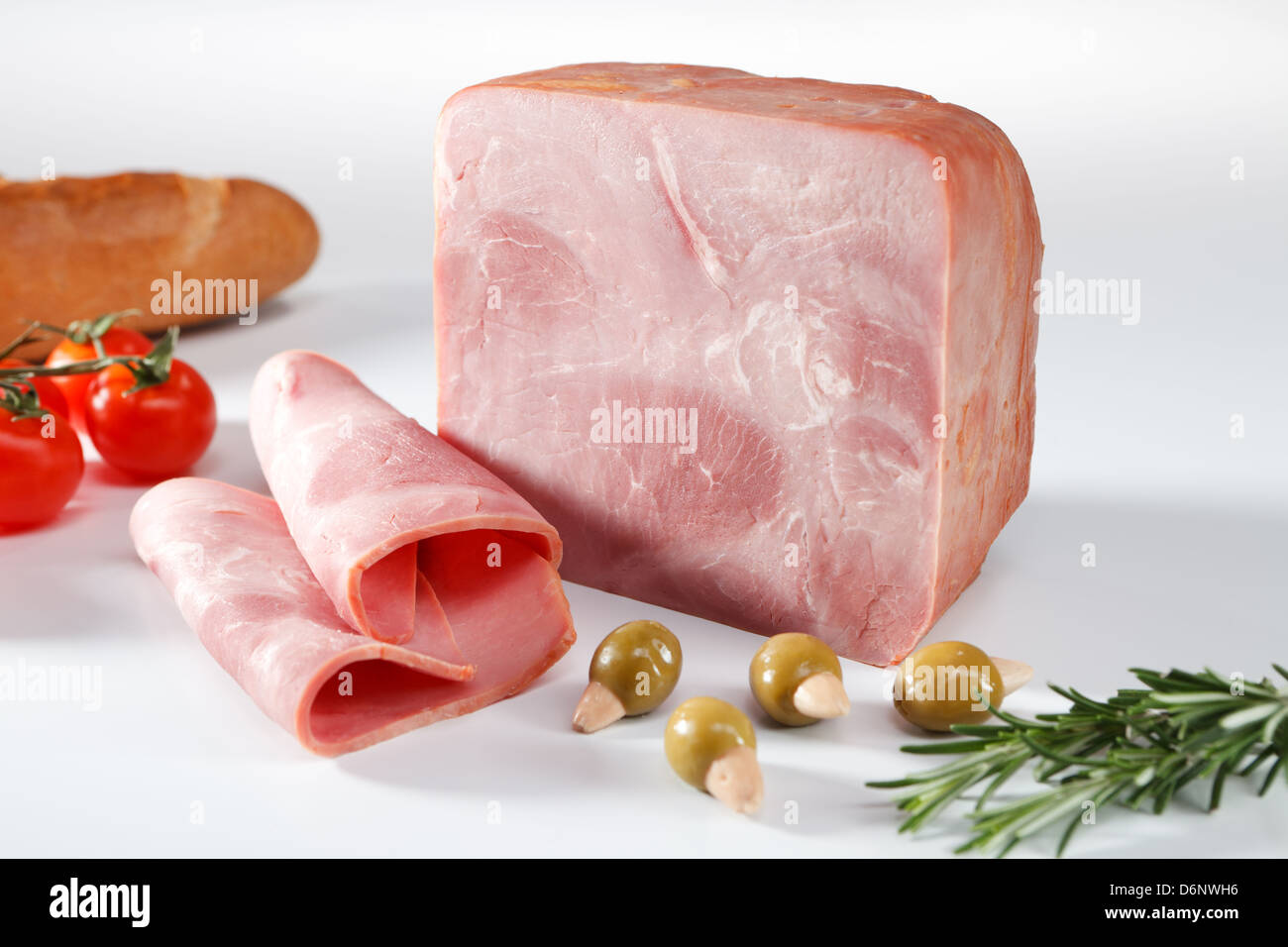 Riedlingen, Germany, formed ham Stock Photo - Alamy